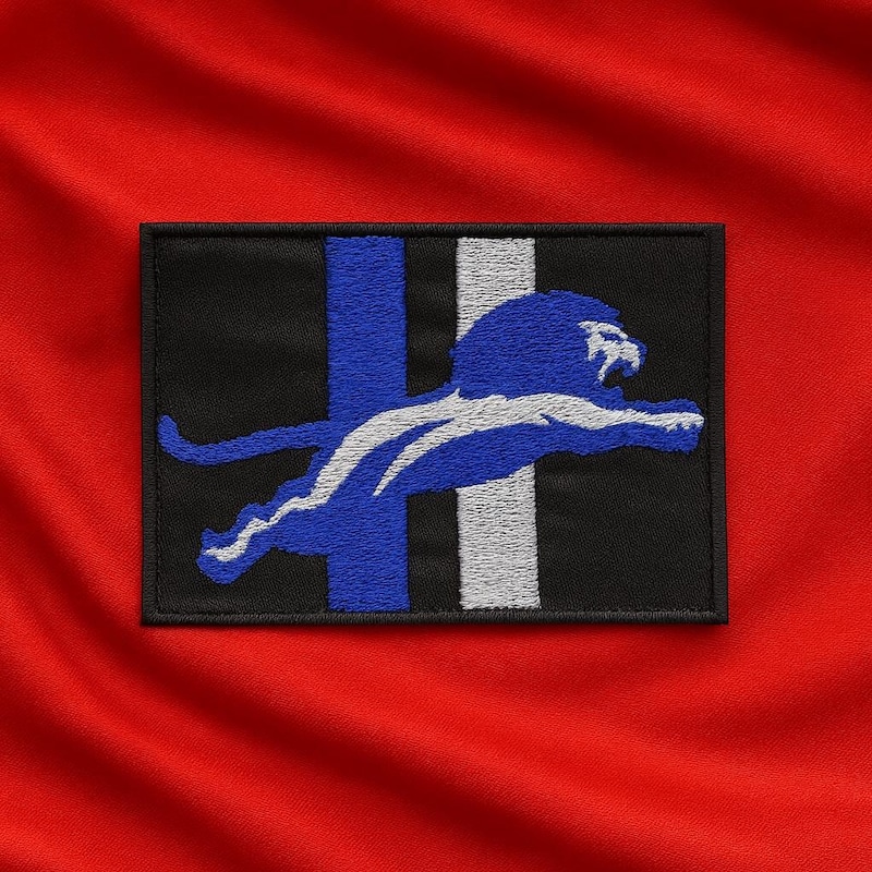 Lion Iron on Jacket Patch - Etsy