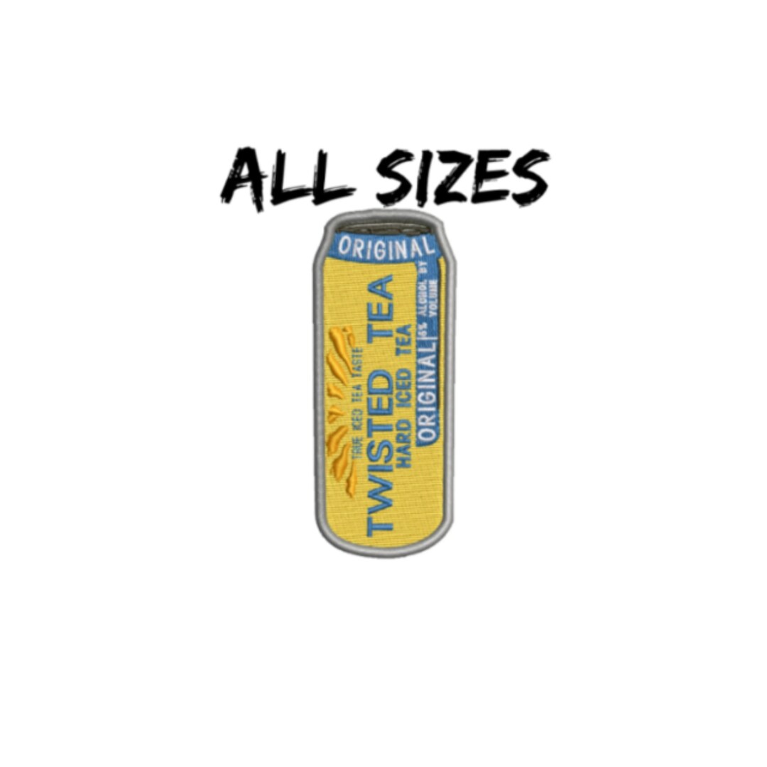 Twisted Tea Patch Embroidered Iron-on/sew-on Premium Applique - Etsy