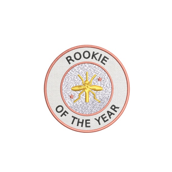Rookie of the Year Merit Badge Embroidered Patch Iron-on | Etsy