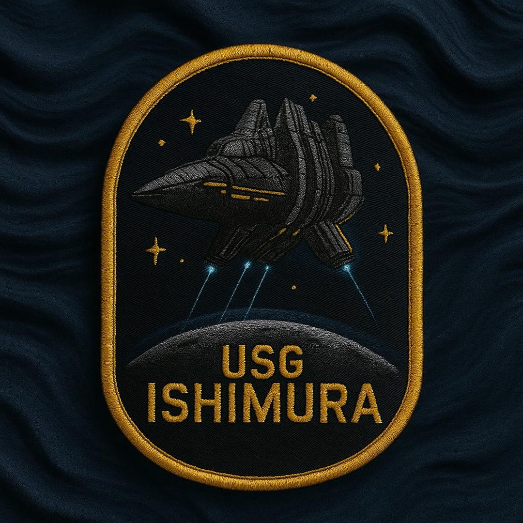 USG Ishimura Patch–geeks and Gamers Iron-on or Sew-on Gaming Horror ...