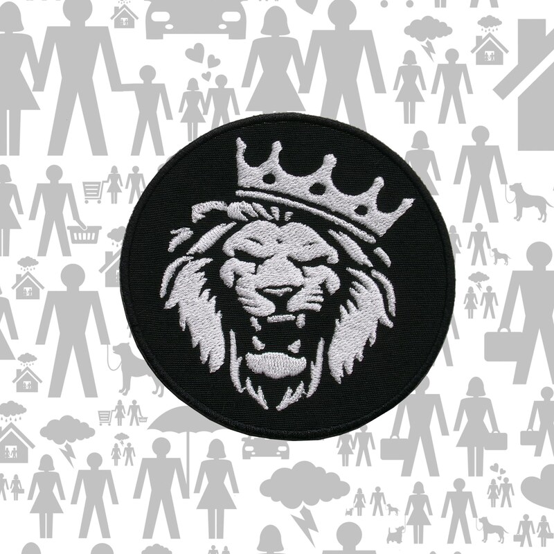 Lion Patch - Etsy