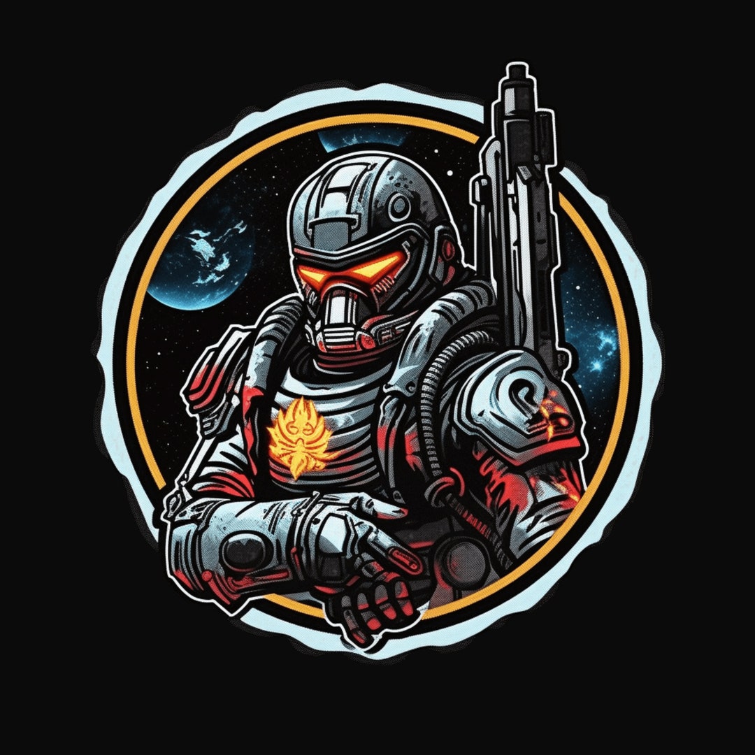 Space Legion Sticker Decal, Outer Space Decal, River Sticker for Truck ...