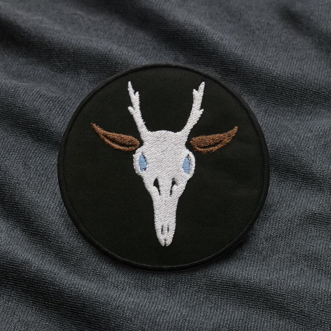 Wendigo Patch/cryptid Badge/iron-on Patch/sew-on Applique for Clothing ...