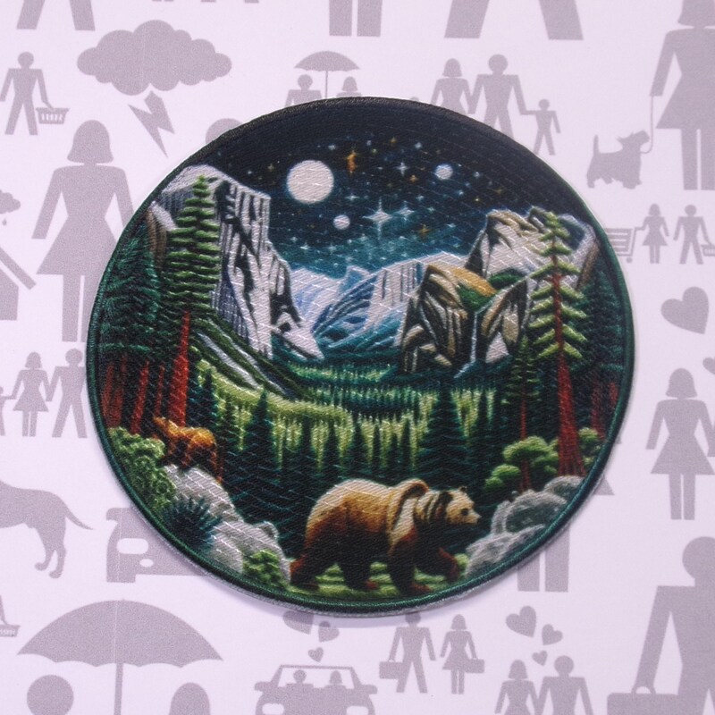 Bear Patch - Etsy
