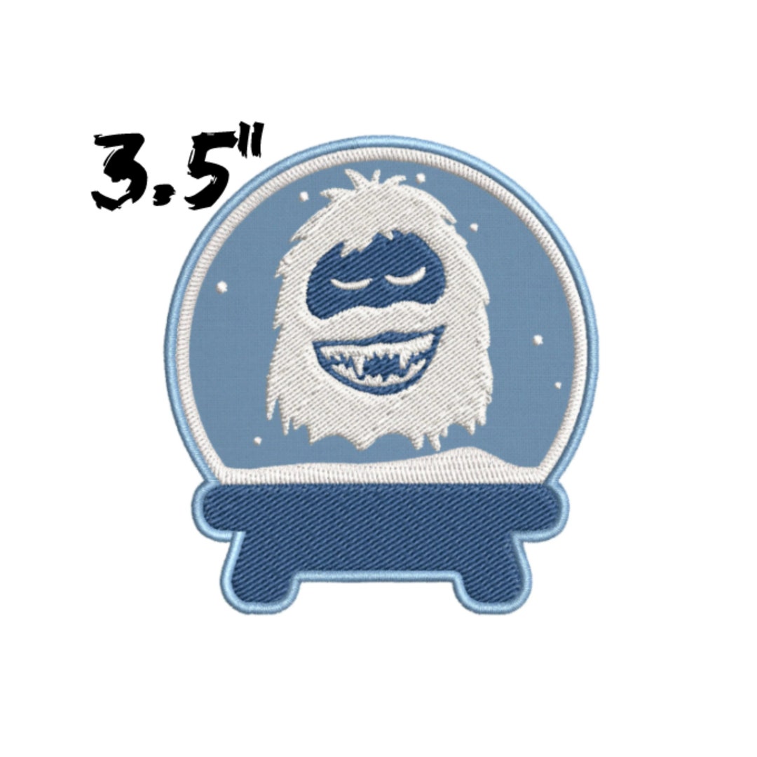 Yeti Patch Embroidered Iron-on/sew-on Applique Vest Clothing Backpack ...