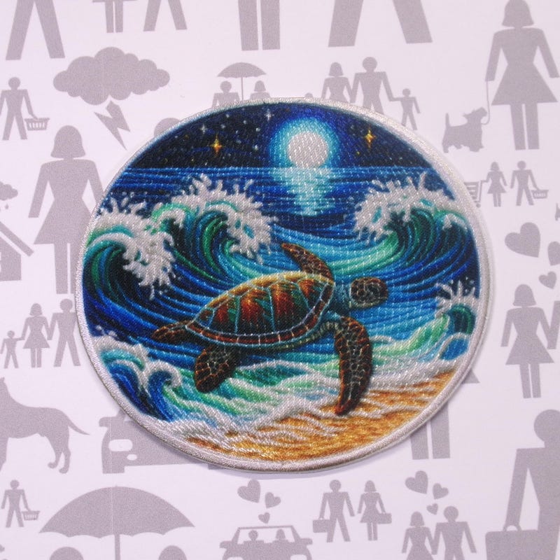 Sea Animal Applique - Etsy