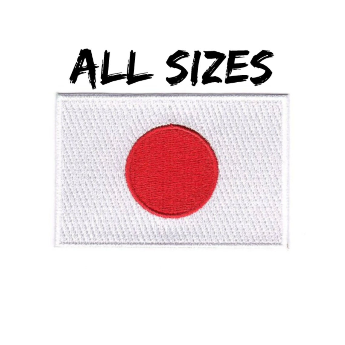 Japan Flag Patch Embroidered DIY Iron-on/sew-on Premium - Etsy