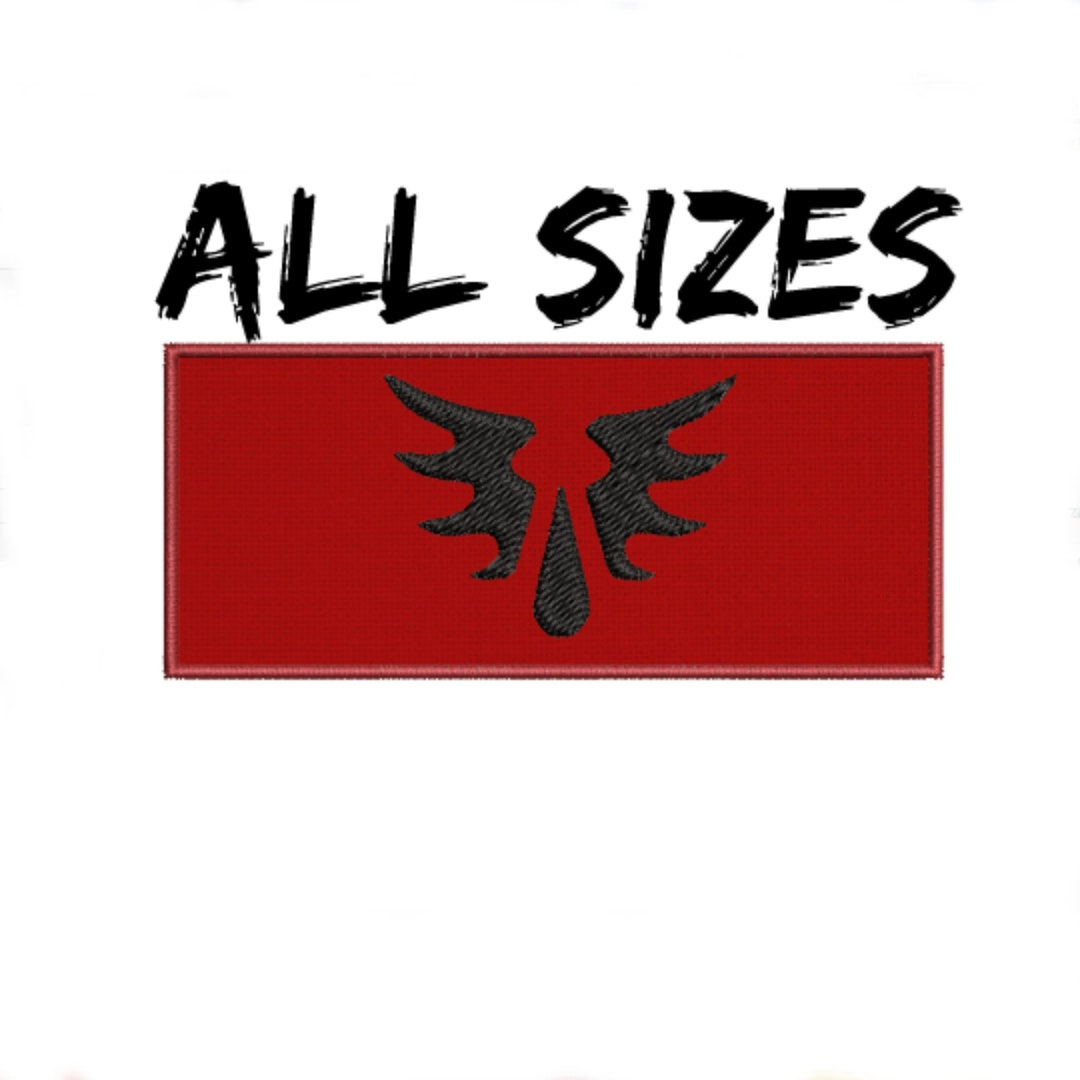 Blood Angels Logo Patch Embroidered Iron-on/sew-on Applique - Etsy