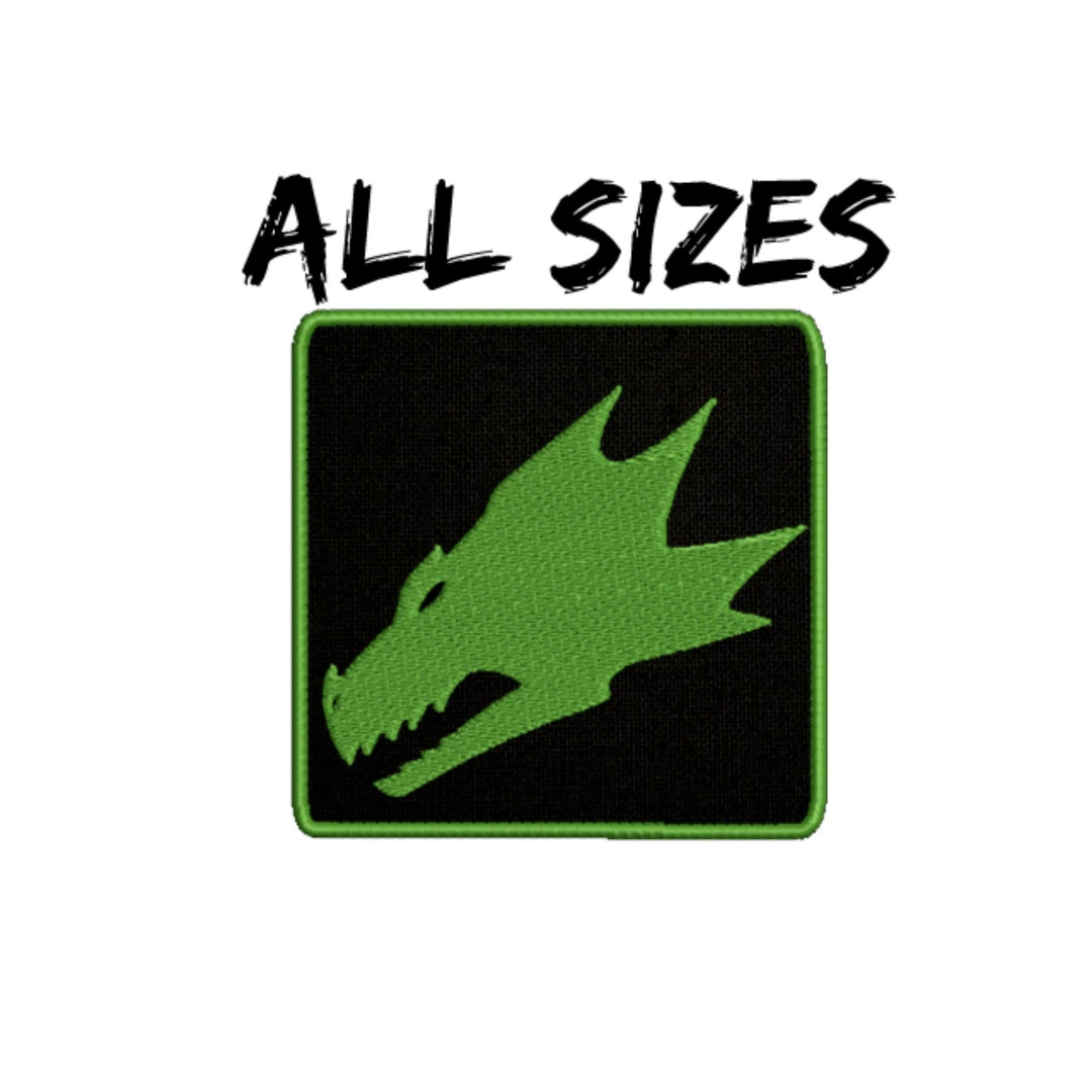 Salamanders Dragon Logo Patch Embroidered Iron-on/sew-on - Etsy UK