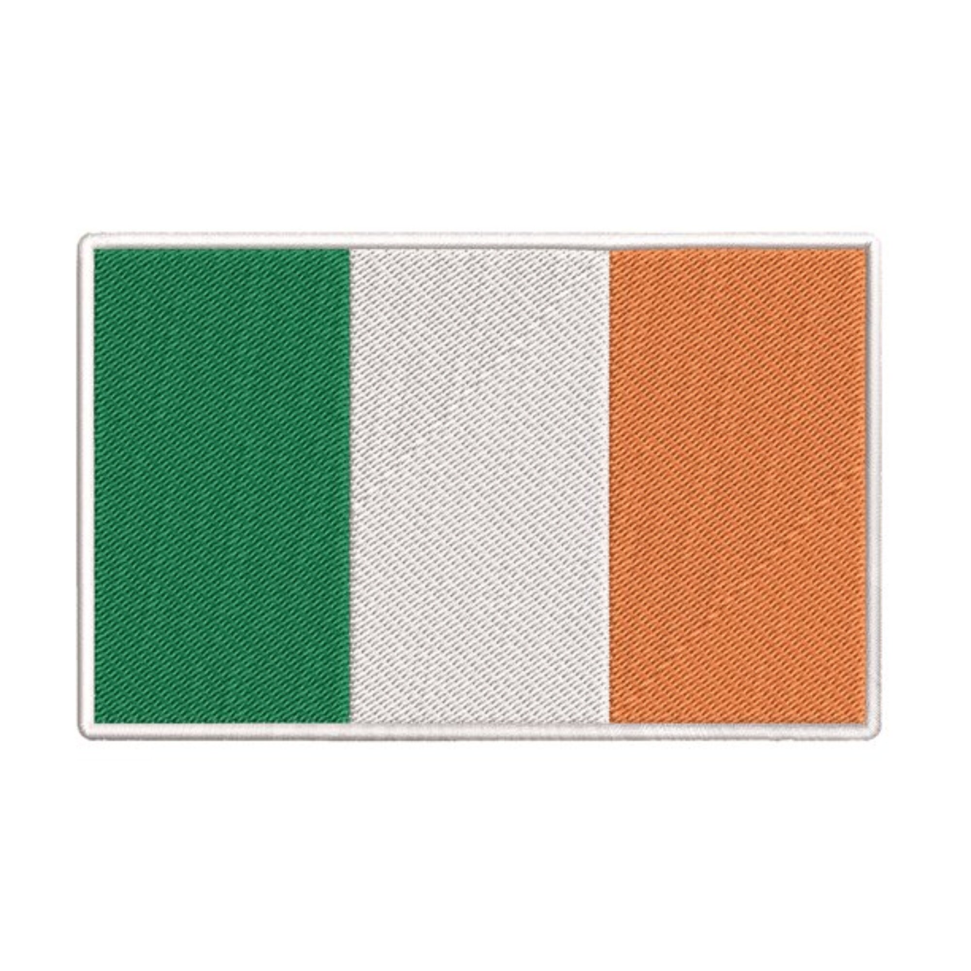 Ireland Flag Patch Embroidered Iron-on/sew-on Applique - Etsy