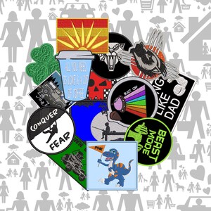 Gluttony Sin Patch Seven Deadly Sins Embroidered Iron-on Applique for ...