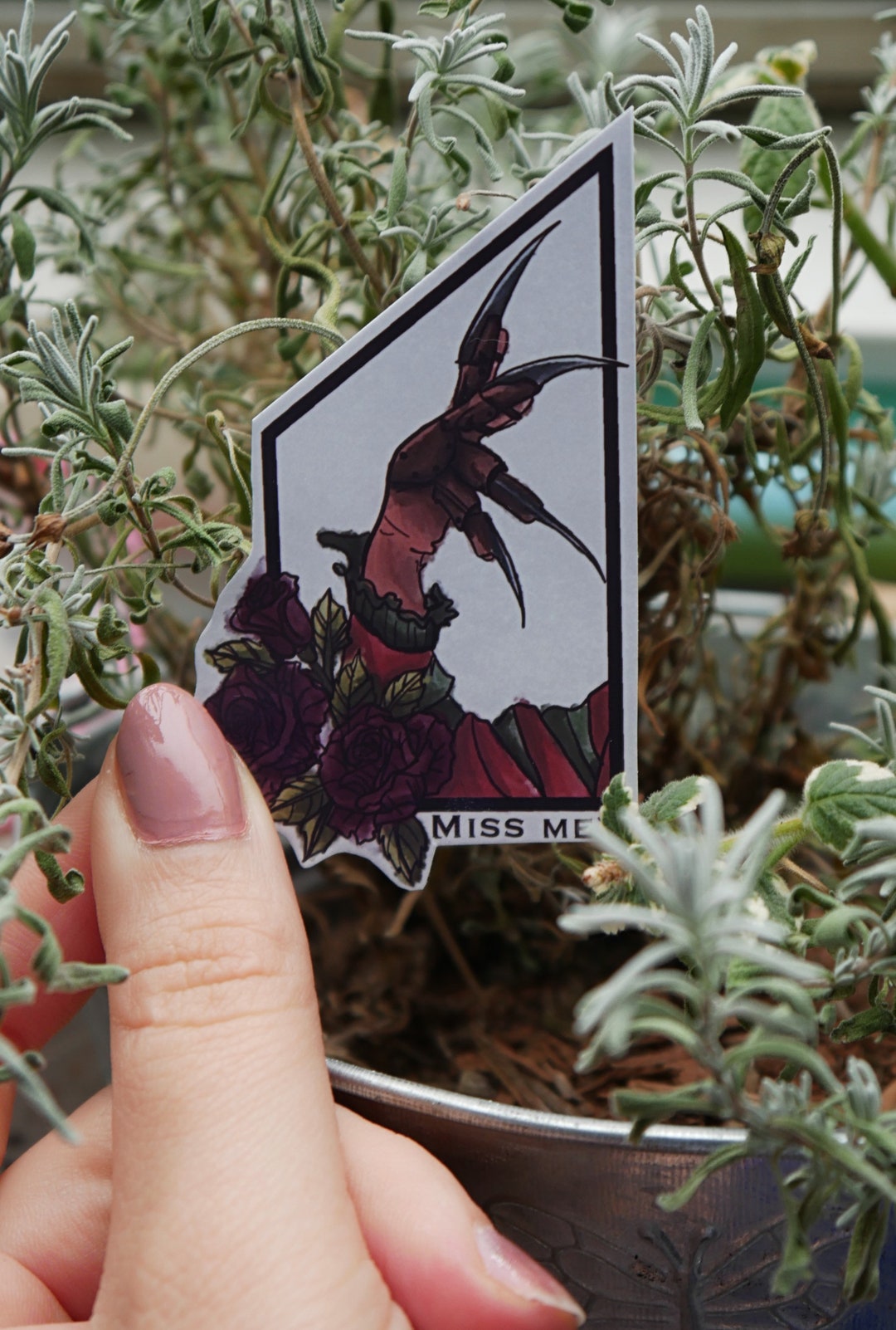 Horror -miss Me?- Vinyl Sticker - Etsy