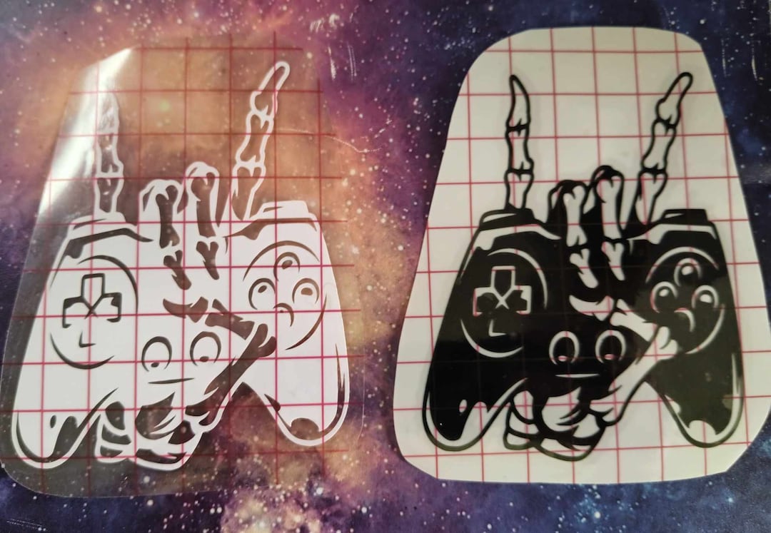 Skeleton Controller Hand Decal, Sticker, Car Sticker, Bumper Sticker ...