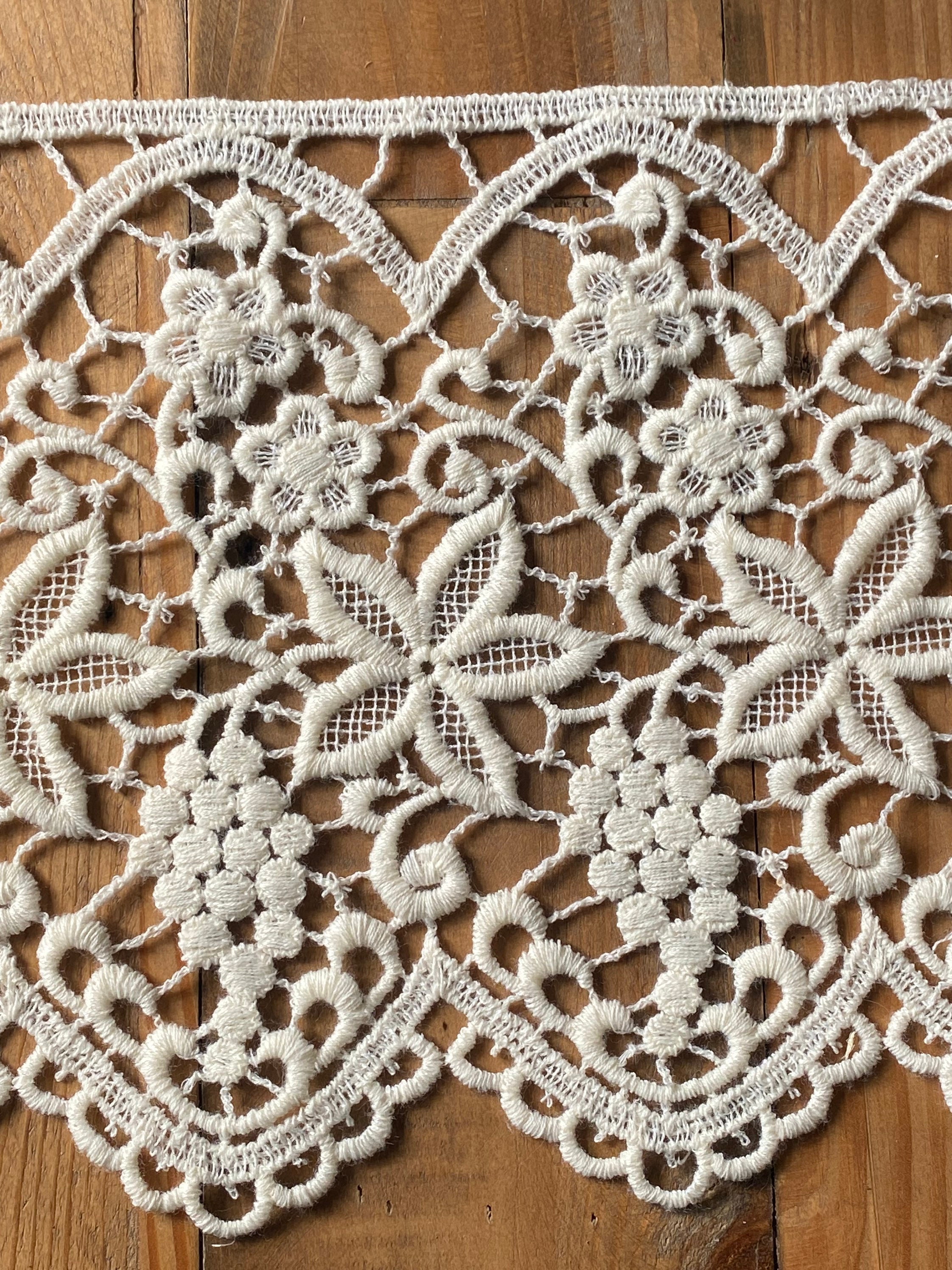 Cream Guipure Lace Trim 8.5/22cm PER METRE - Etsy
