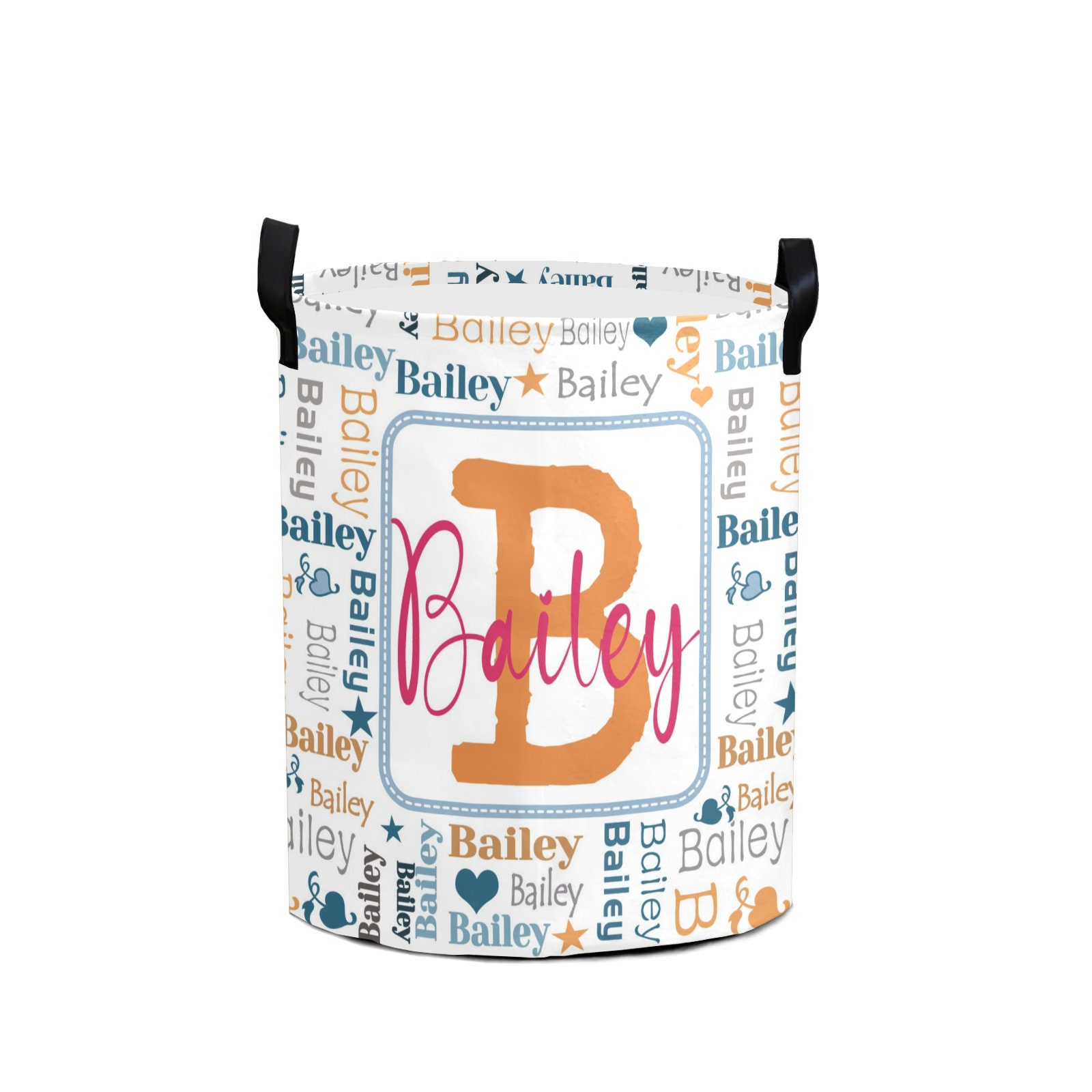 Personalized Laundry Baskets Custom Laundry Hamper Collapsible - Etsy