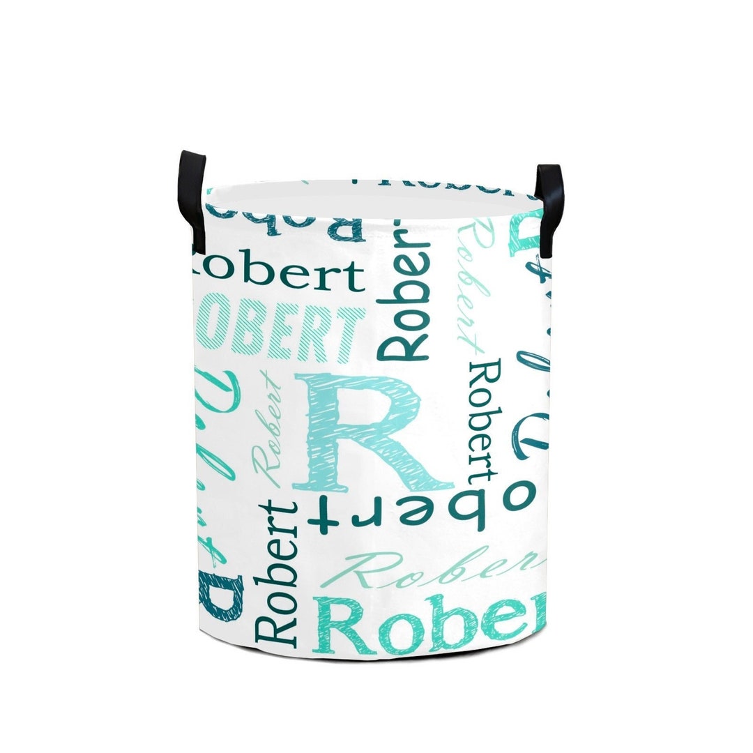 Personalized Laundry Baskets Custom Laundry Hamper Collapsible Clothes ...