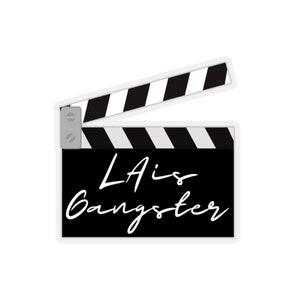 LA is Gangster Sticker - Etsy