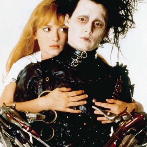 Edward Scissorhands Edward and Kim Ice Dance Tim Burton - Etsy