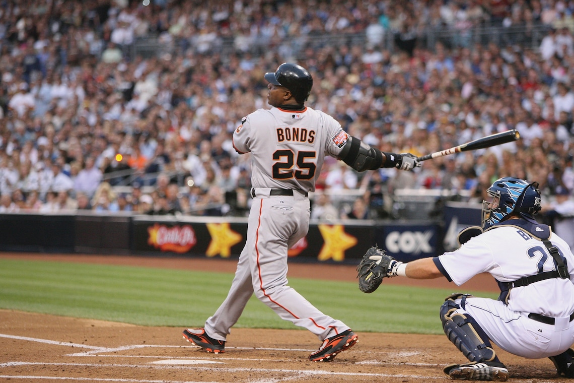 Barry Bonds Home Run San Francisco Poster 24x36 inches | Etsy