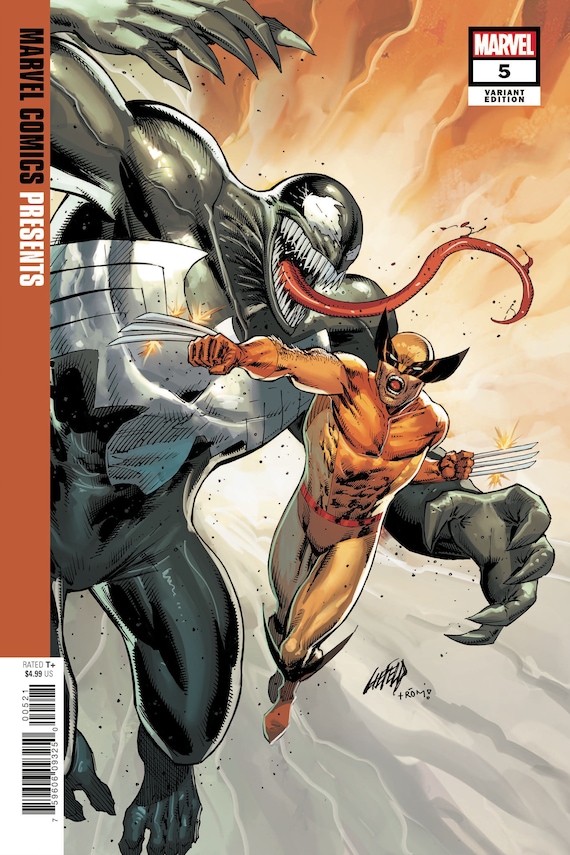 Digital Prints Prints Art & Collectibles Venom vs Wolverine Comic Book ...