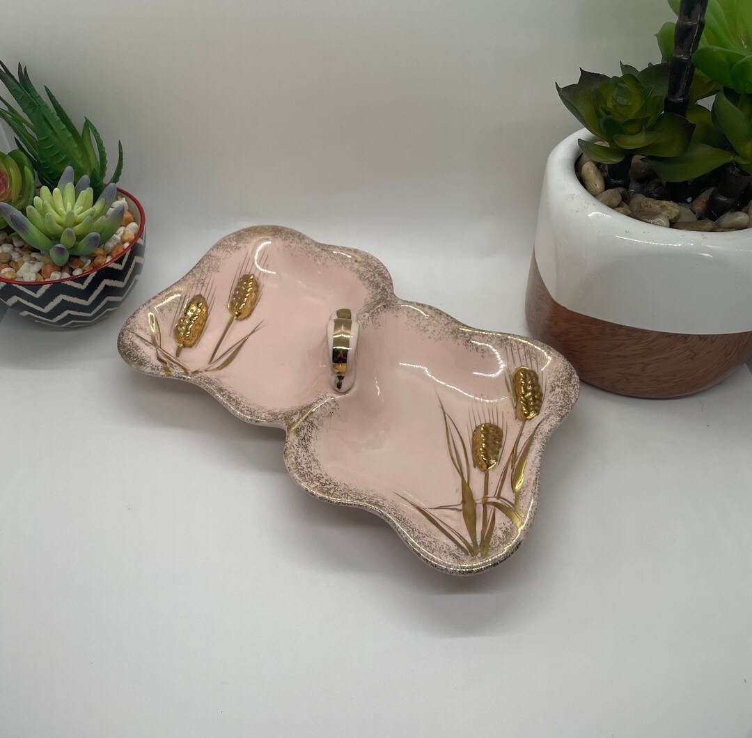 Vintage Regency Double Sided Handled Tray. - Etsy
