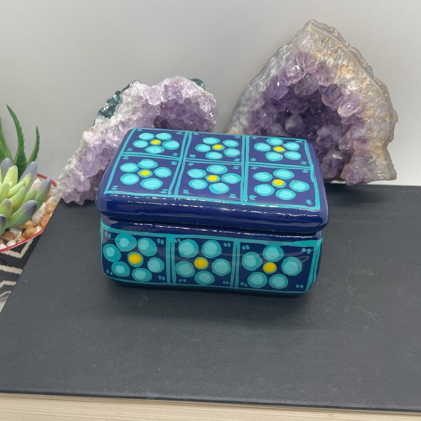 Pottery Trinket Box - Etsy