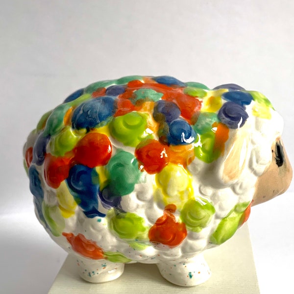 Ceramic Lamb - Etsy