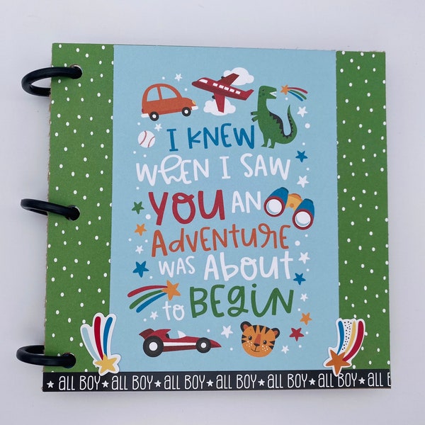Boy Scrapbook - Etsy