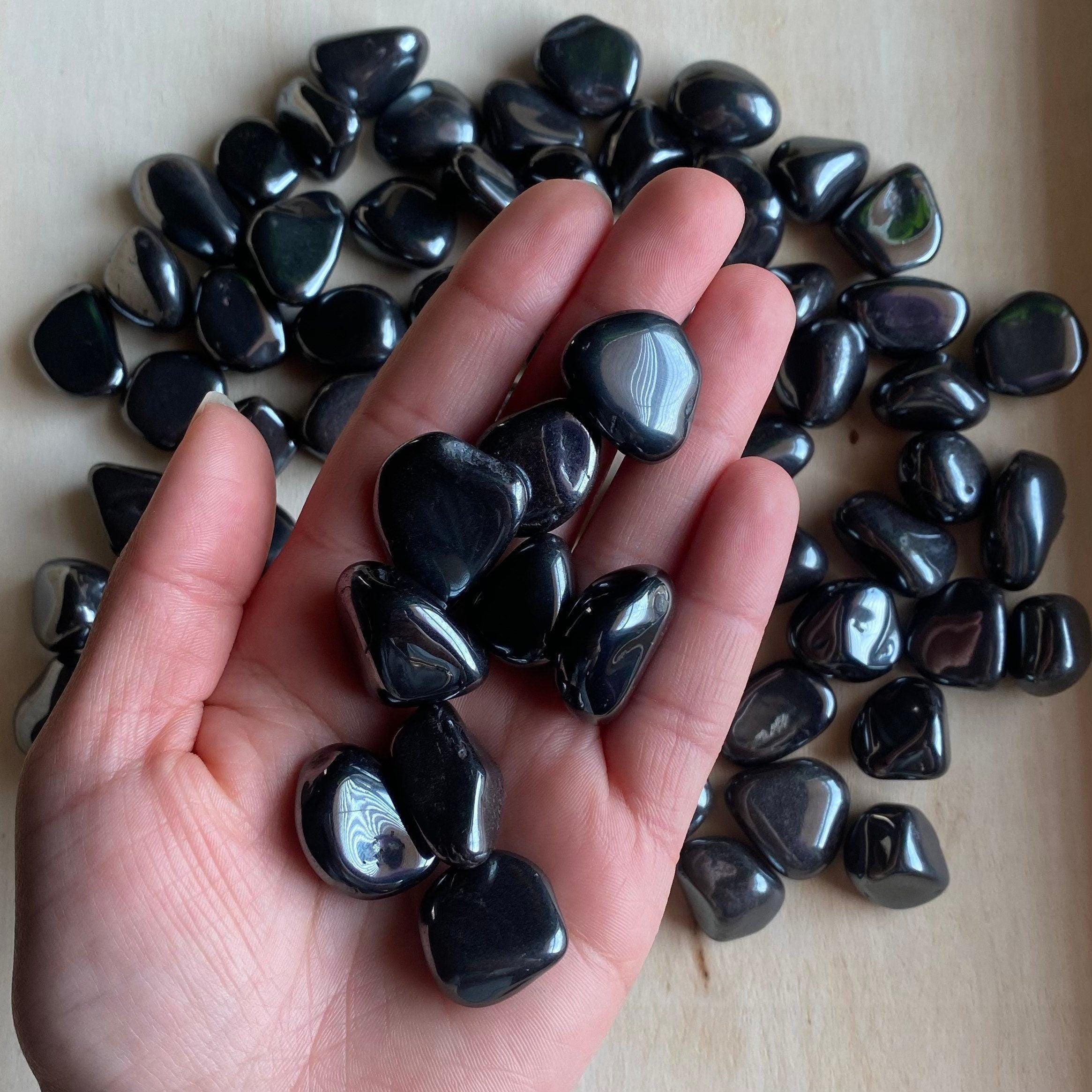 Hematite Tumbled Stone | Tumbled Stone | Intuitively Selected (random ...