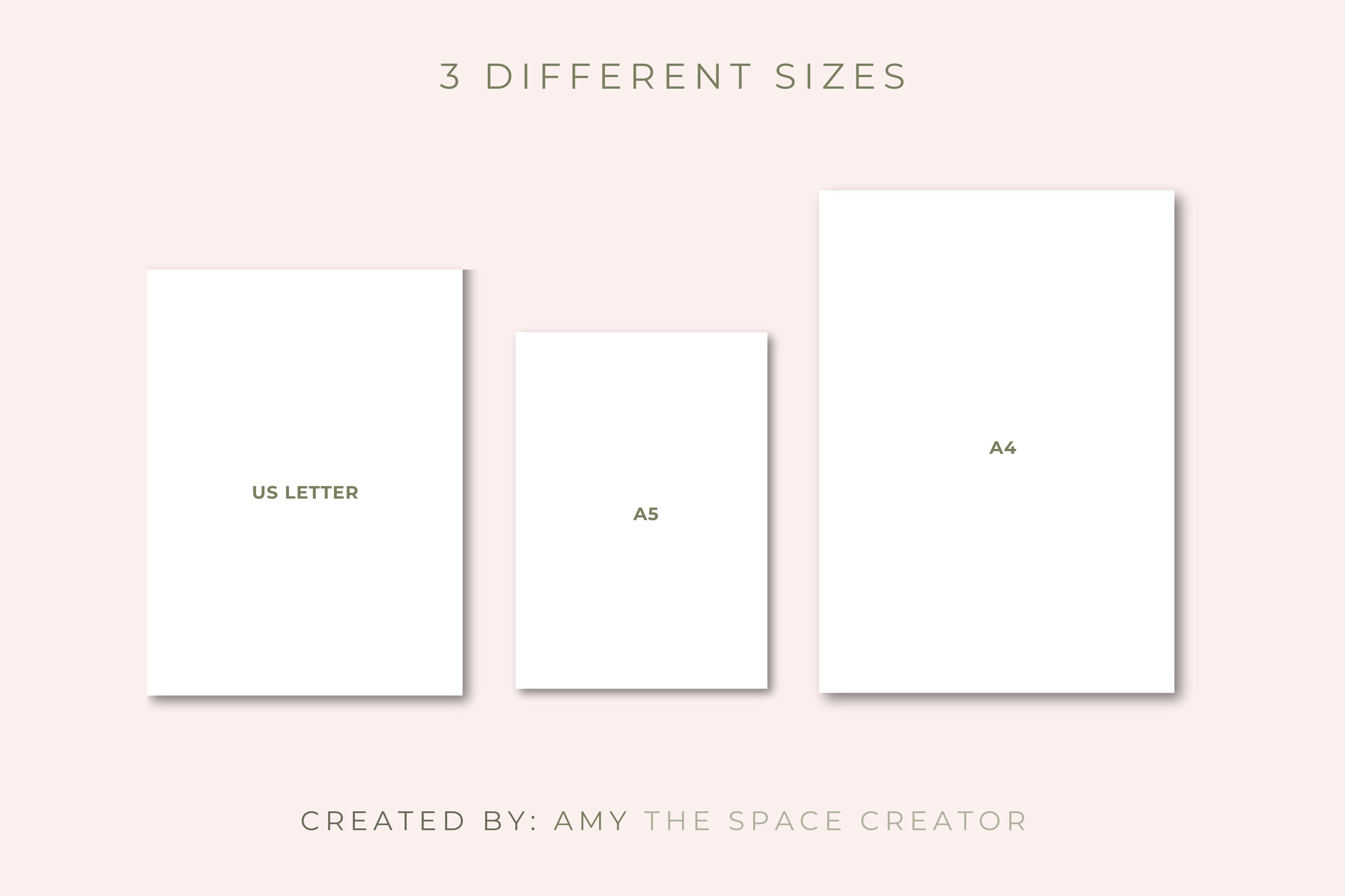 5-minute Journal, Printable Journal, Journal, Instant Download ...