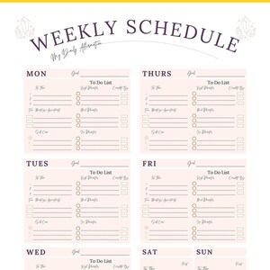 Instant Download Planner Template Customizable Planner Habit - Etsy