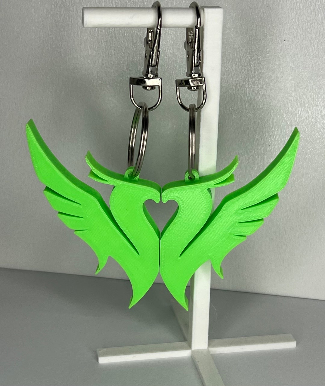 Magnetic Kissing Phoenix Keychains - Etsy