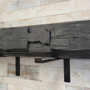 64.5x7x7 Reclaimed Rustic Mantle - Etsy