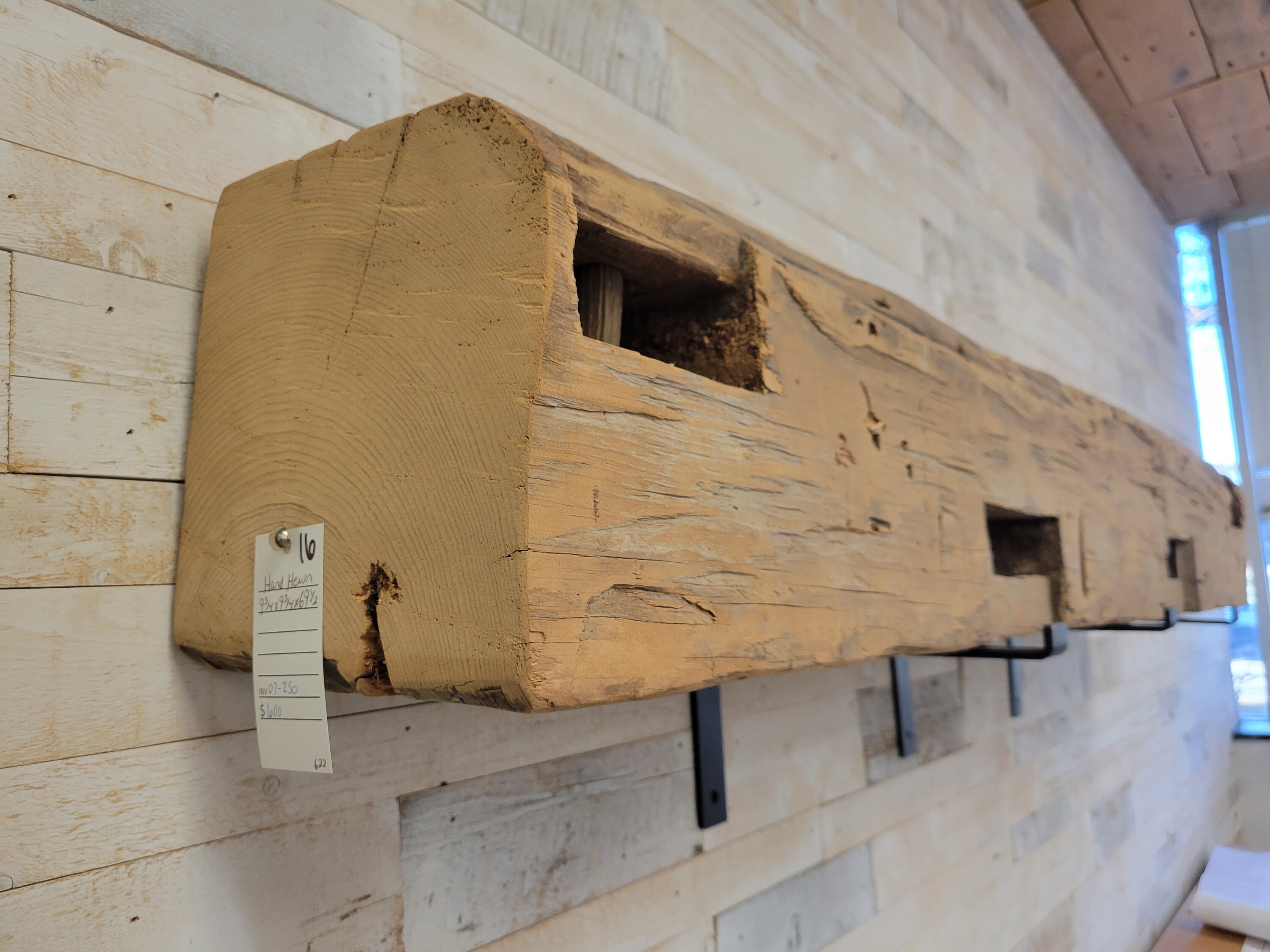 Reclaimed Barn Beam Mantel 69.50x9.75x9.75 - Etsy