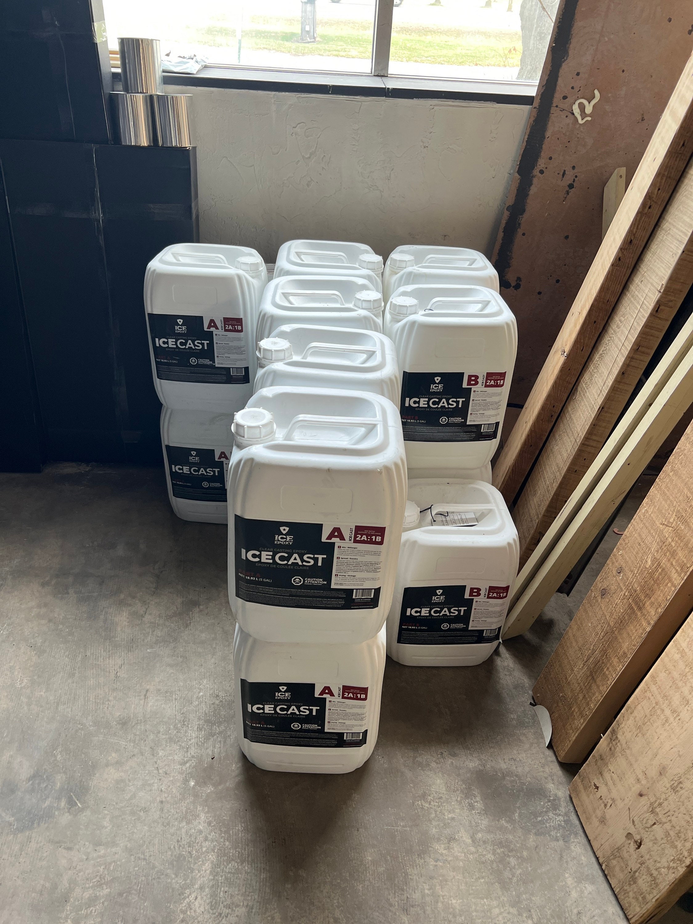 15 Gallon Deep Pour Ice Epoxy Kit FREE Shipping - Etsy