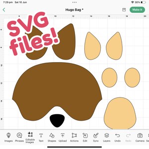 The Hugo Handbag PDF Pattern - With Svgs + Video Tutorials! - Etsy