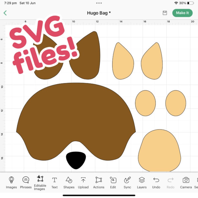 The Hugo Handbag PDF Pattern With Svgs Video Tutorials - Etsy Australia