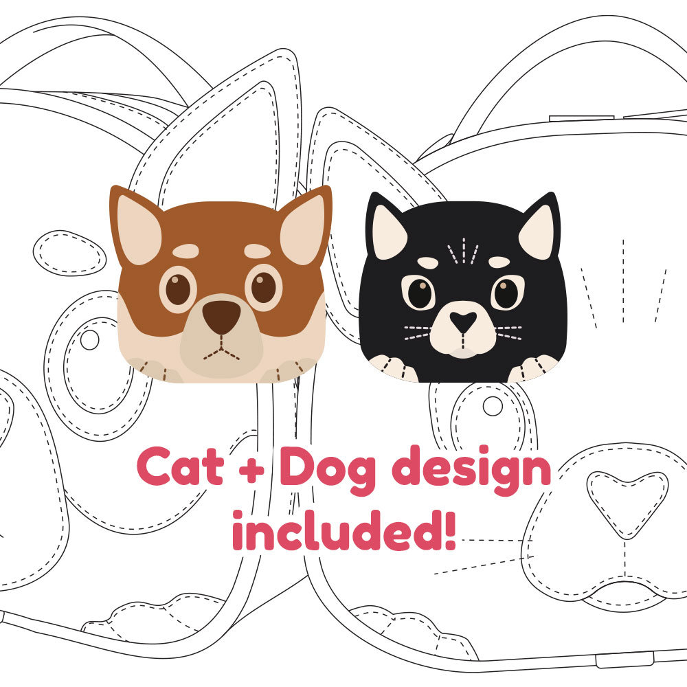 The Hugo Handbag PDF Pattern With Svgs Video Tutorials (Instant ...