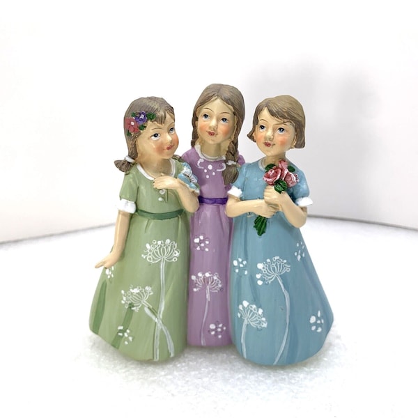 Three Girls Figurine - Etsy