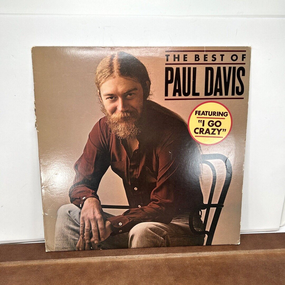The Best of Paul Davis, I Go Crazy 12" Vinyl Record 1982 CBS - Etsy