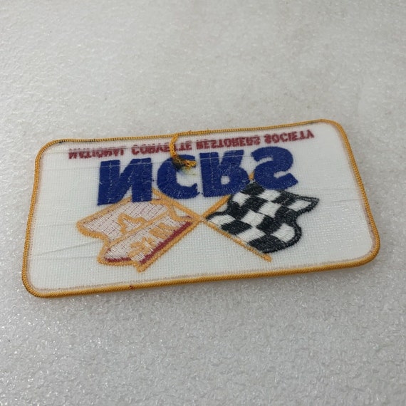 NCRS National Corvette Restorers Society Patch - Gem