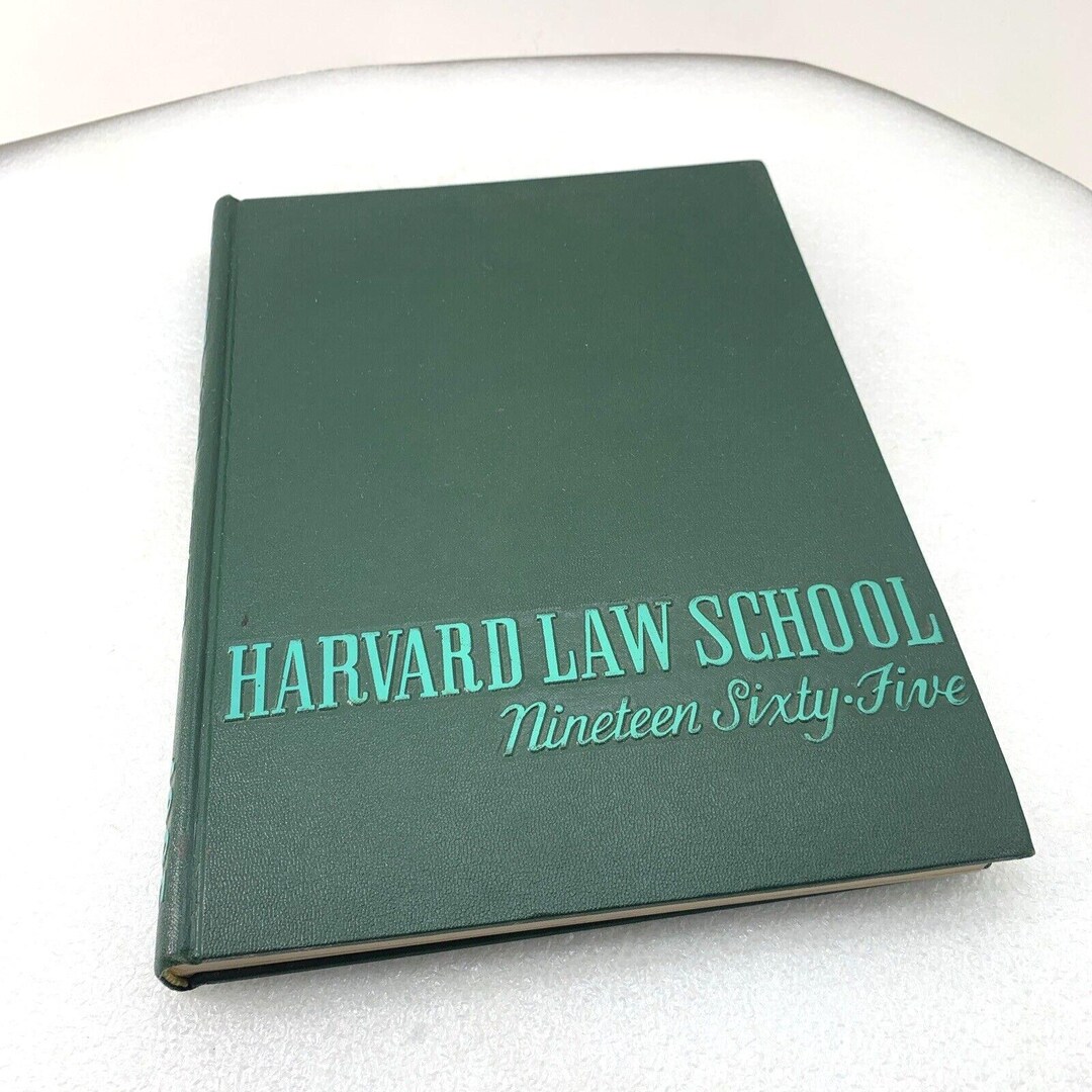 Harvard Law School 1965 Yearbook - Etsy