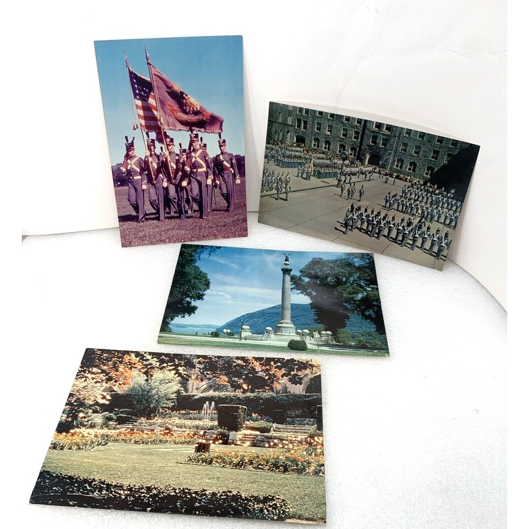 Set of 4 Gramatan Art Vintage Giant Postcards, Cadet Guards Corps Band ...