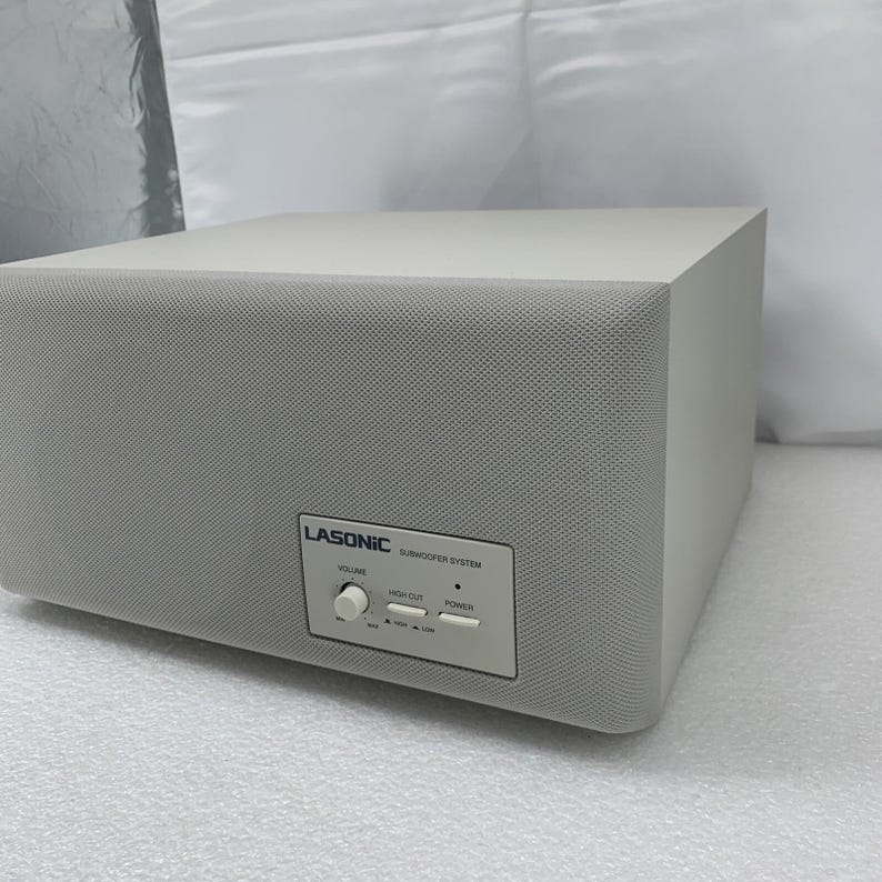 Lasonic LBS-800 Computer Subwoofer Bass Vintage Unit System W/ Manual ...