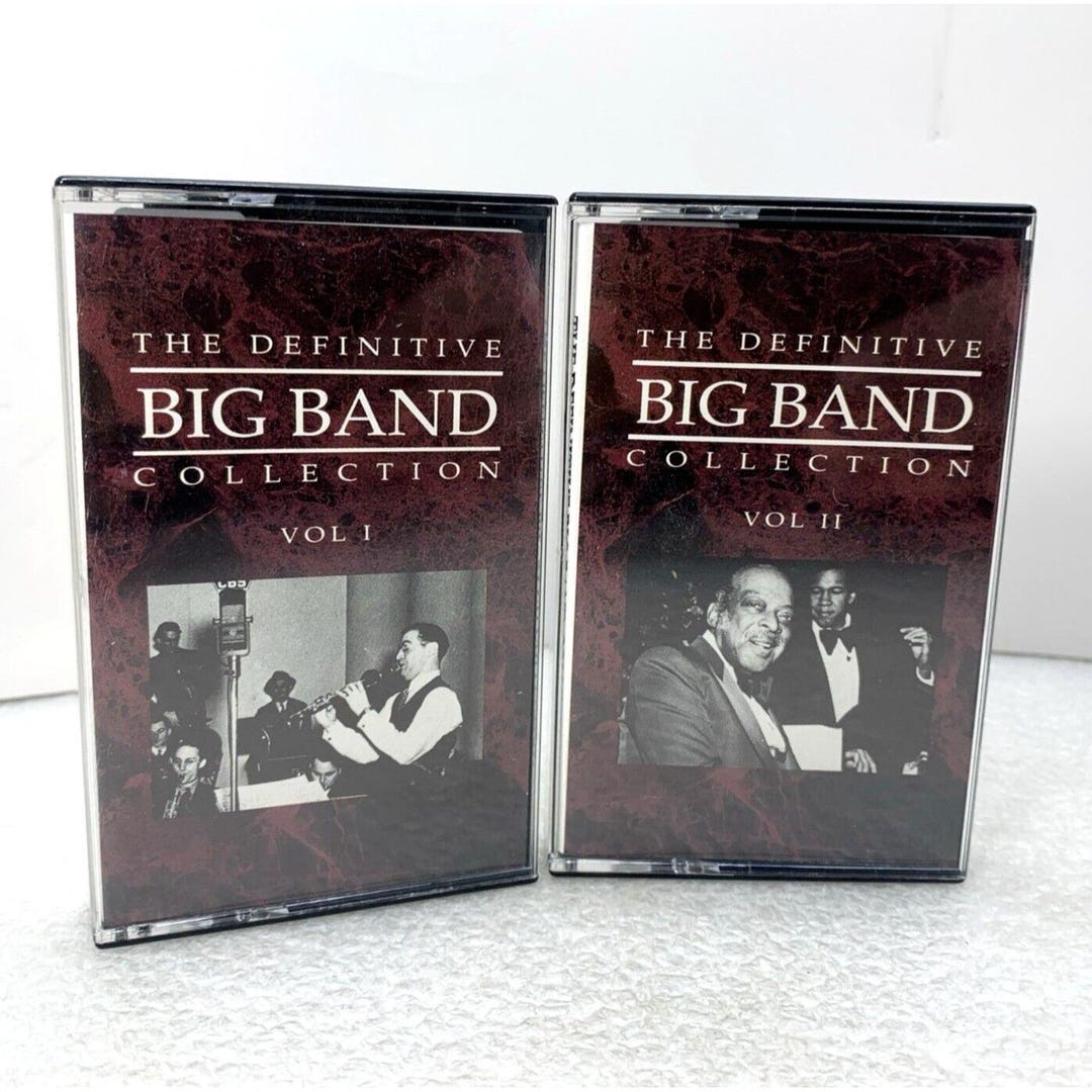 The Definitive Big Band Collection Vol. 1 & 2 (cassette, 1989, Polygram ...