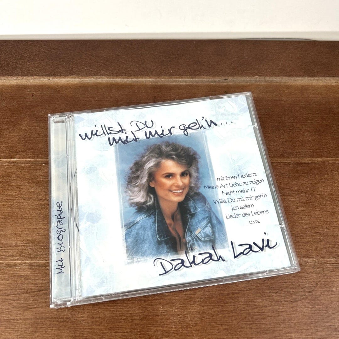 Daliah Lavi, Willst Du Mit Mir Geh'n CD 2000 Disky - Etsy