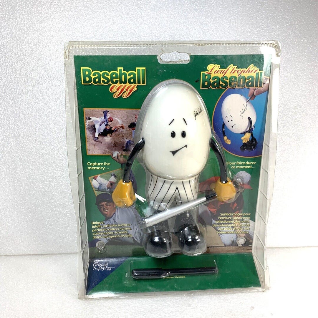 Grand Toys, Baseball Egg the Original Trophy Egg for Autographs Dates ...