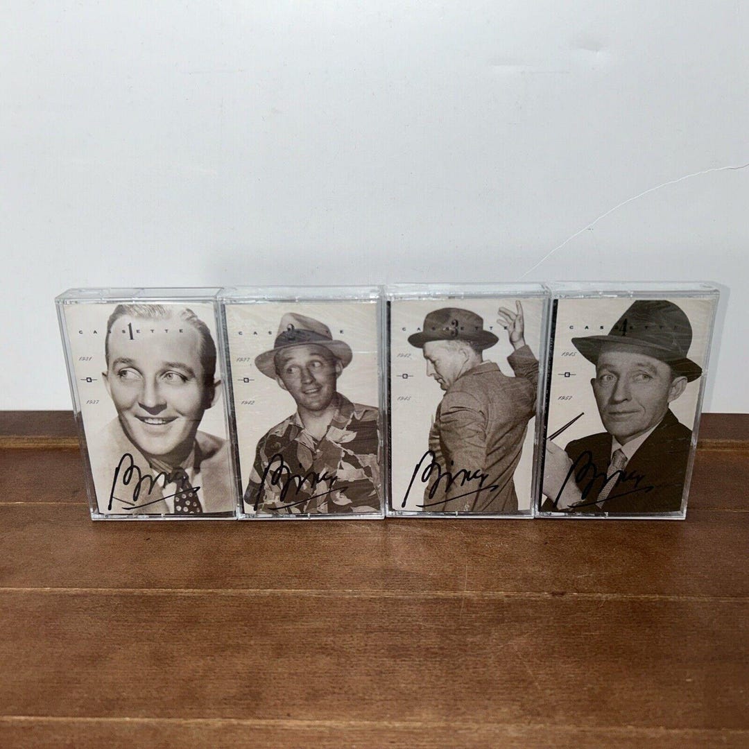 Bing Crosby, His Legendary Years 1931-1957 Set of 4 Cassette Tapes 1993 ...