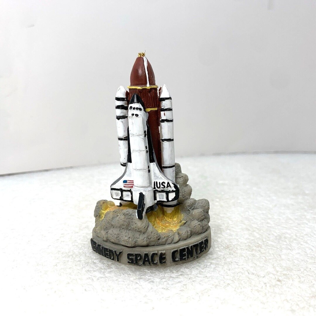 NASA Kennedy Space Center Space Shuttle Resin 3 Miniature Sculpture ...