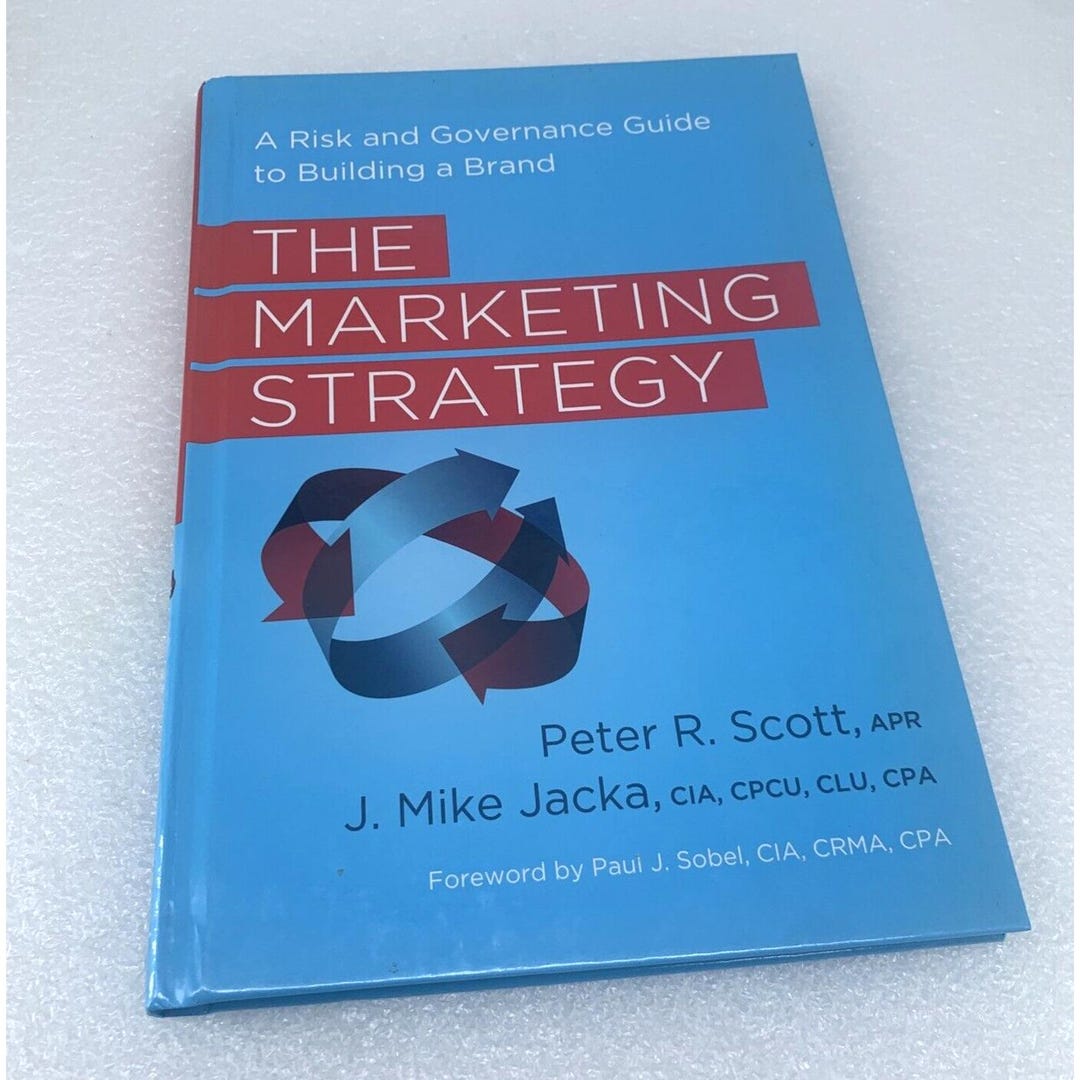 The Marketing Strategy Peter R Scott J Mike Jacka Hardcover Business ...